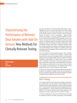 Nasal Cast - Alberta Idealised Nasal Inlet (AINI) | Copley Scientific