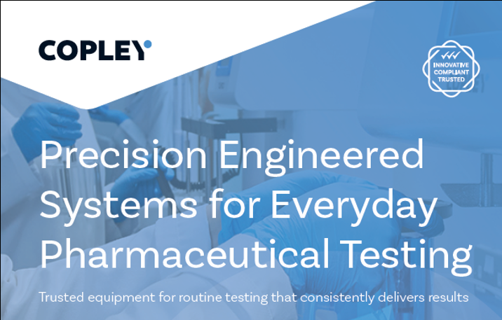 News & Events | Specialist Testing Equipment News - Copley Scientific